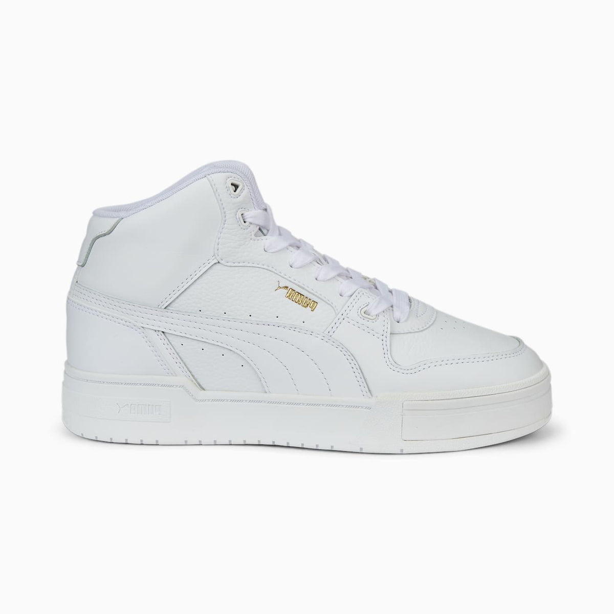 PUMA CA PRO MID MEN -PUMA WHITE TEAM GOLD – Moesports