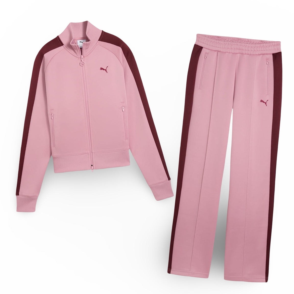 Puma T7 ALWAYS ON TRACKSUIT WOMEN ’s -POISED PINK – Moesports