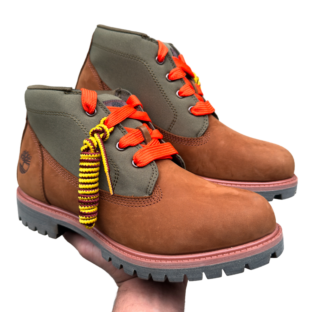 Timberland PREMIUM MID LACE CAMPSITE BOOT Men’s -MEDIUM BROWN NUBUCK ...